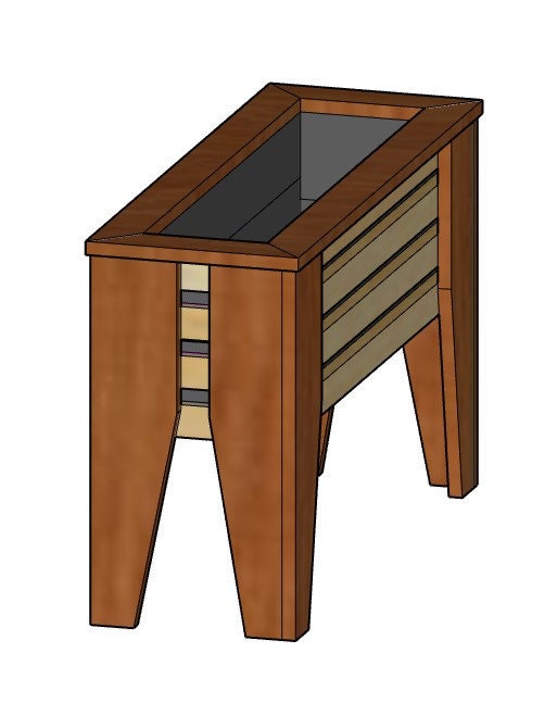 Wooden Flower Planter Plans Easy Beginner Project DIY - Etsy