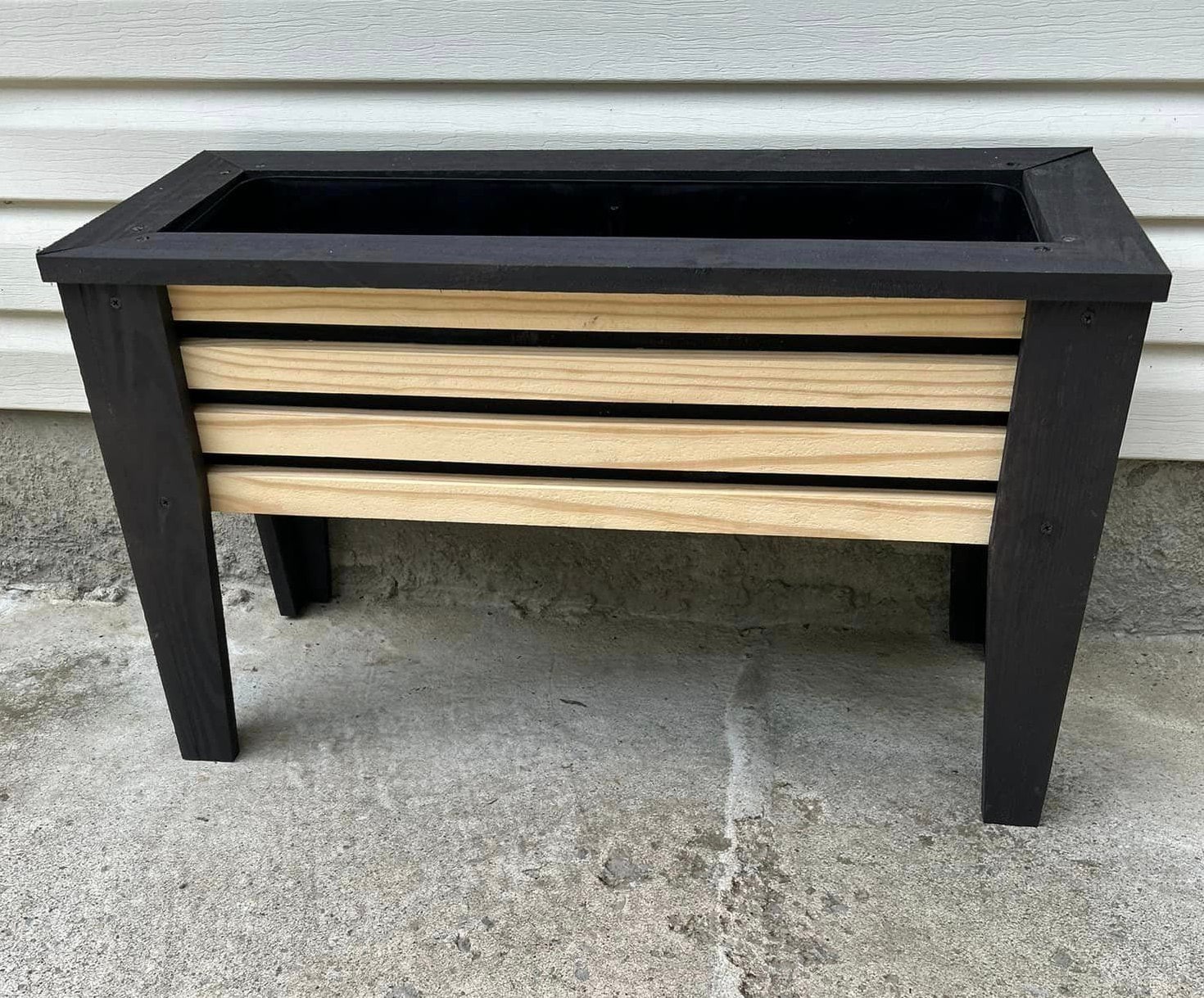 Wooden Flower Planter Plans Easy Beginner Project DIY - Etsy