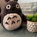 Crochet Amigurumi Totoro Plush, Studio Ghibli Totoro Plush, 9” Totoro ...