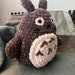 Crochet Amigurumi Totoro Plush, Studio Ghibli Totoro Plush, 9” Totoro ...