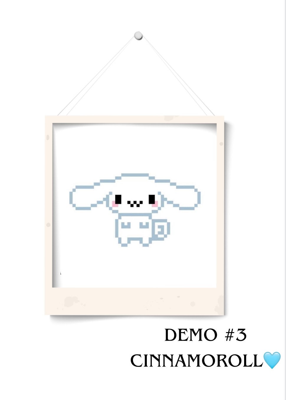 Sanrio Pixel Art Frames - Etsy