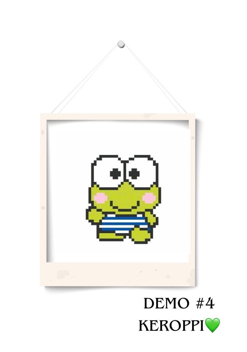 Sanrio Pixel Art Frames - Etsy