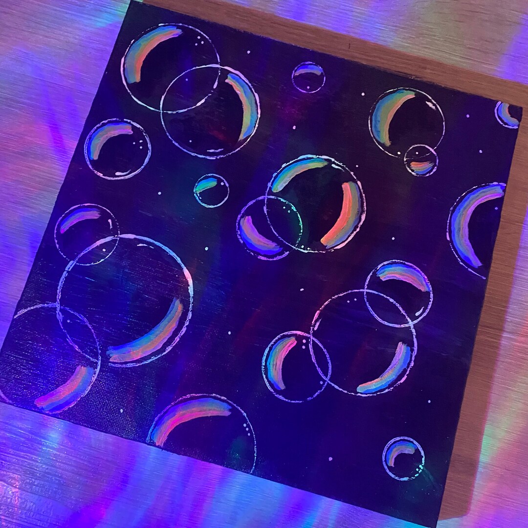 Bubble Effect Painting - Etsy