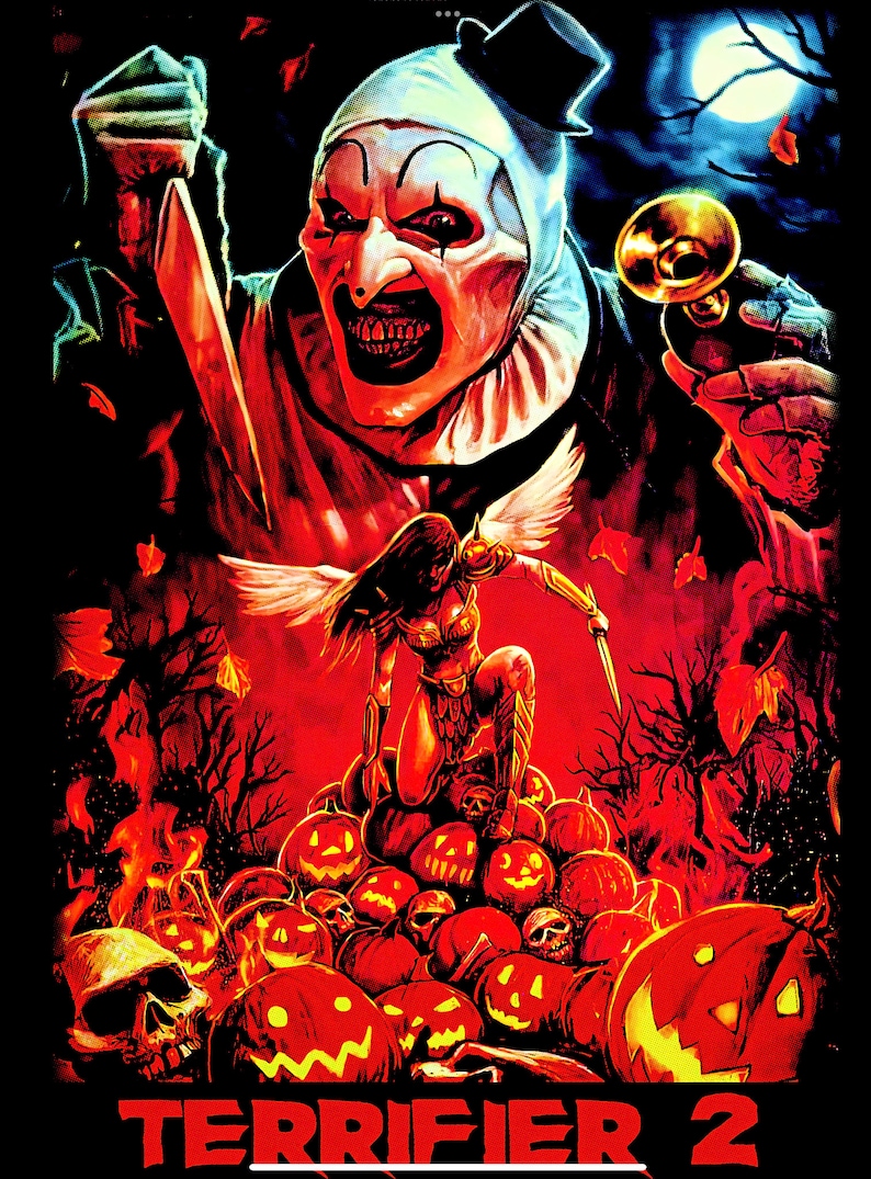 20+ Iconic Horror Characters - Halloween Halftone - Bundle of 20+ DTF ...