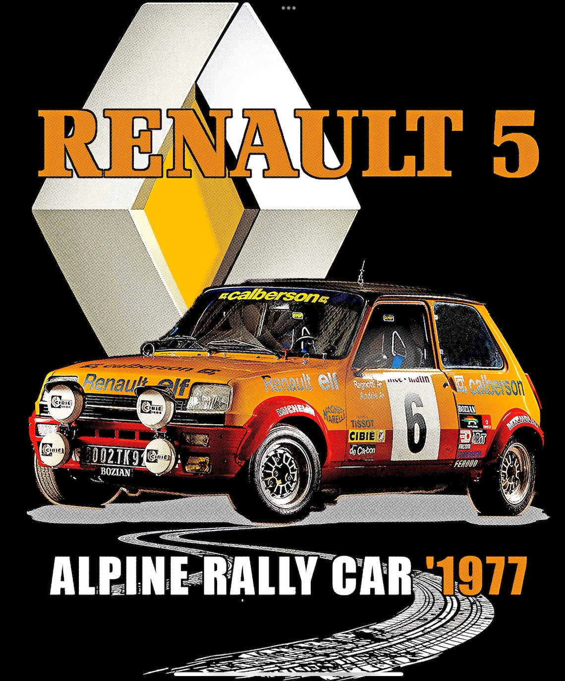 35+ Famous Cars - Race Cars Halftone - Bundle of 35+ DTF Png Halftone ...