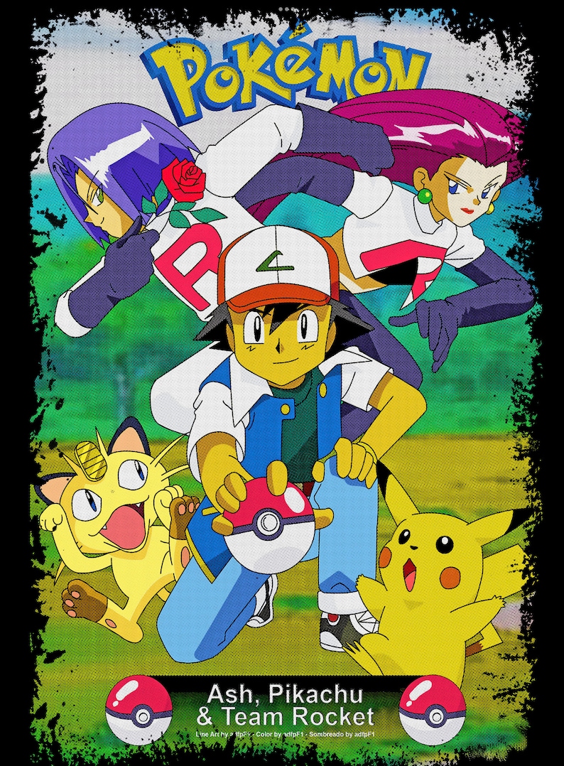 60+ Anime and Manga Png Halftone, DTF/DTG Png Halftone, Bundle of 60 ...