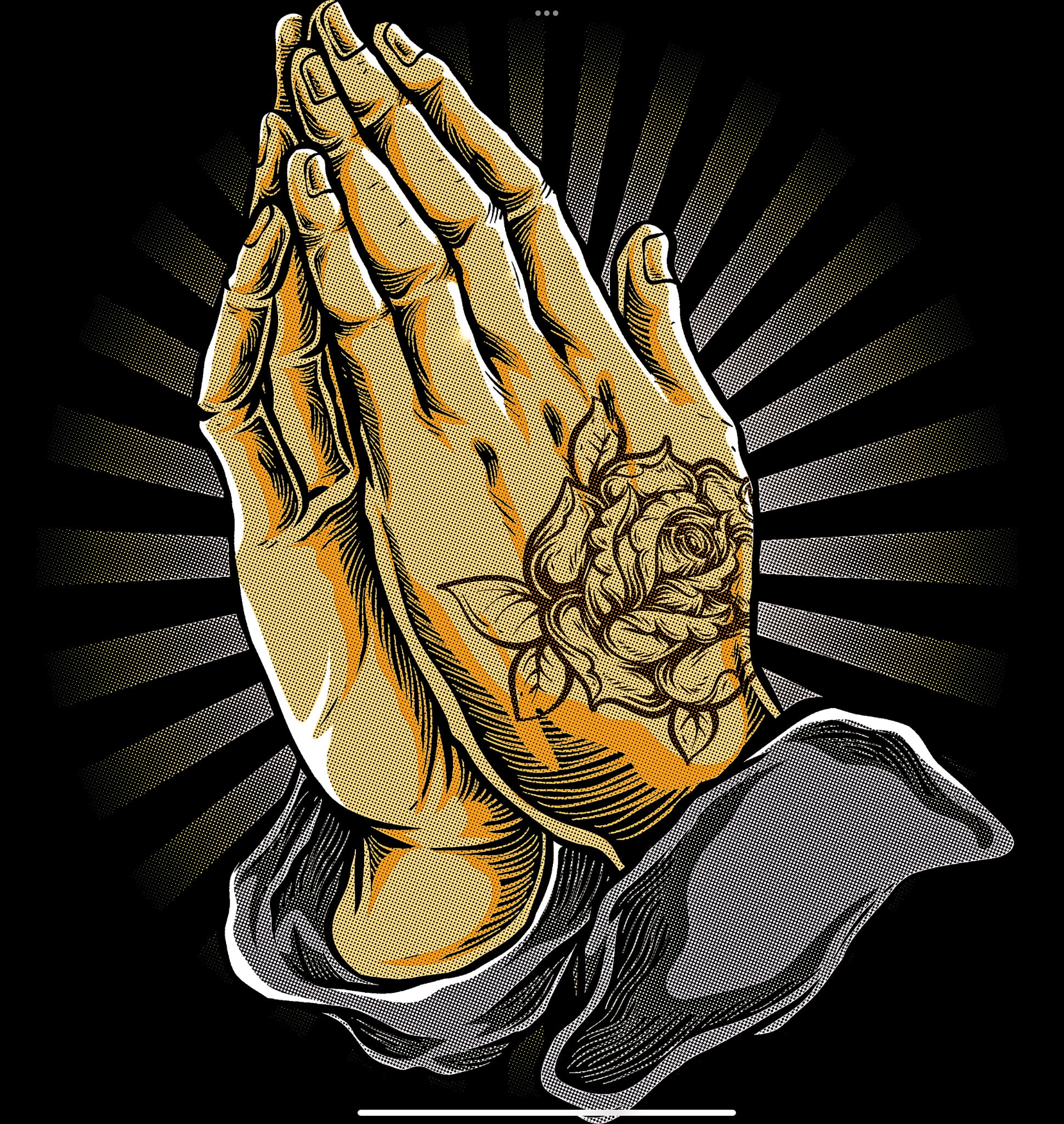 10 Christian Halftone PNG Bundle DTF/DTG Ready, High Resolution Digital ...