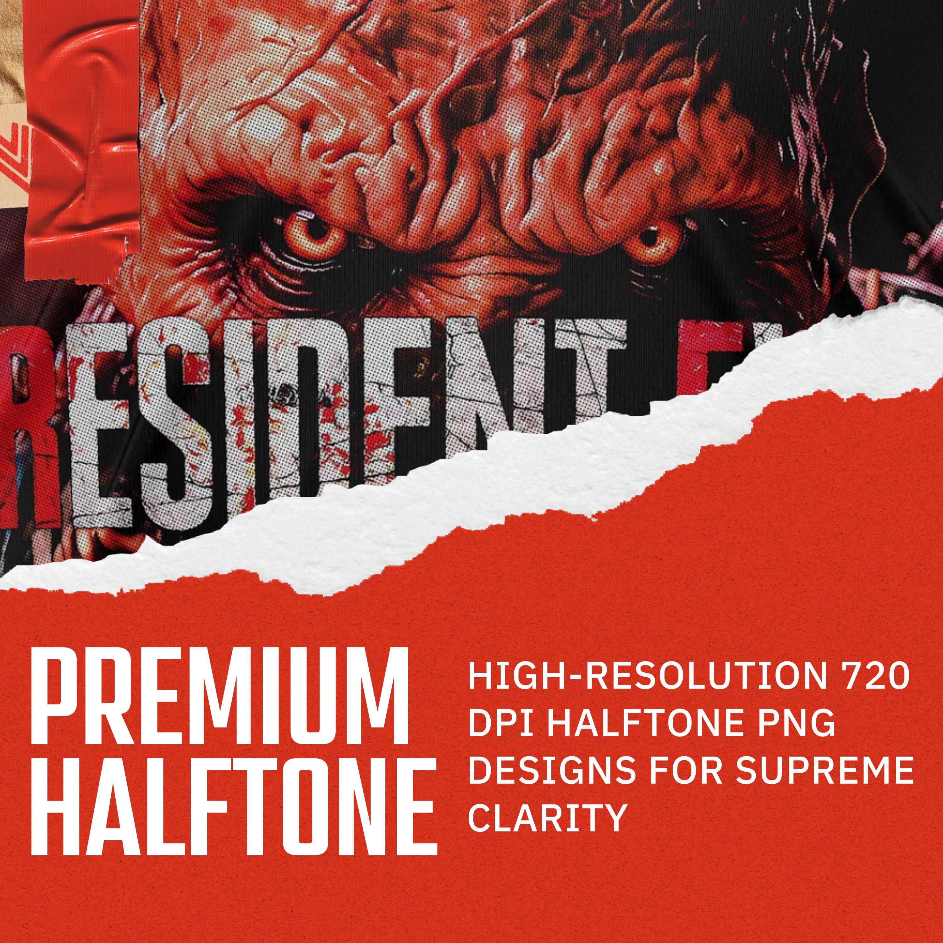Massive 3000+ Halftone PNG Bundle 720 DPI for Dtf Dtg Premium Halftone ...