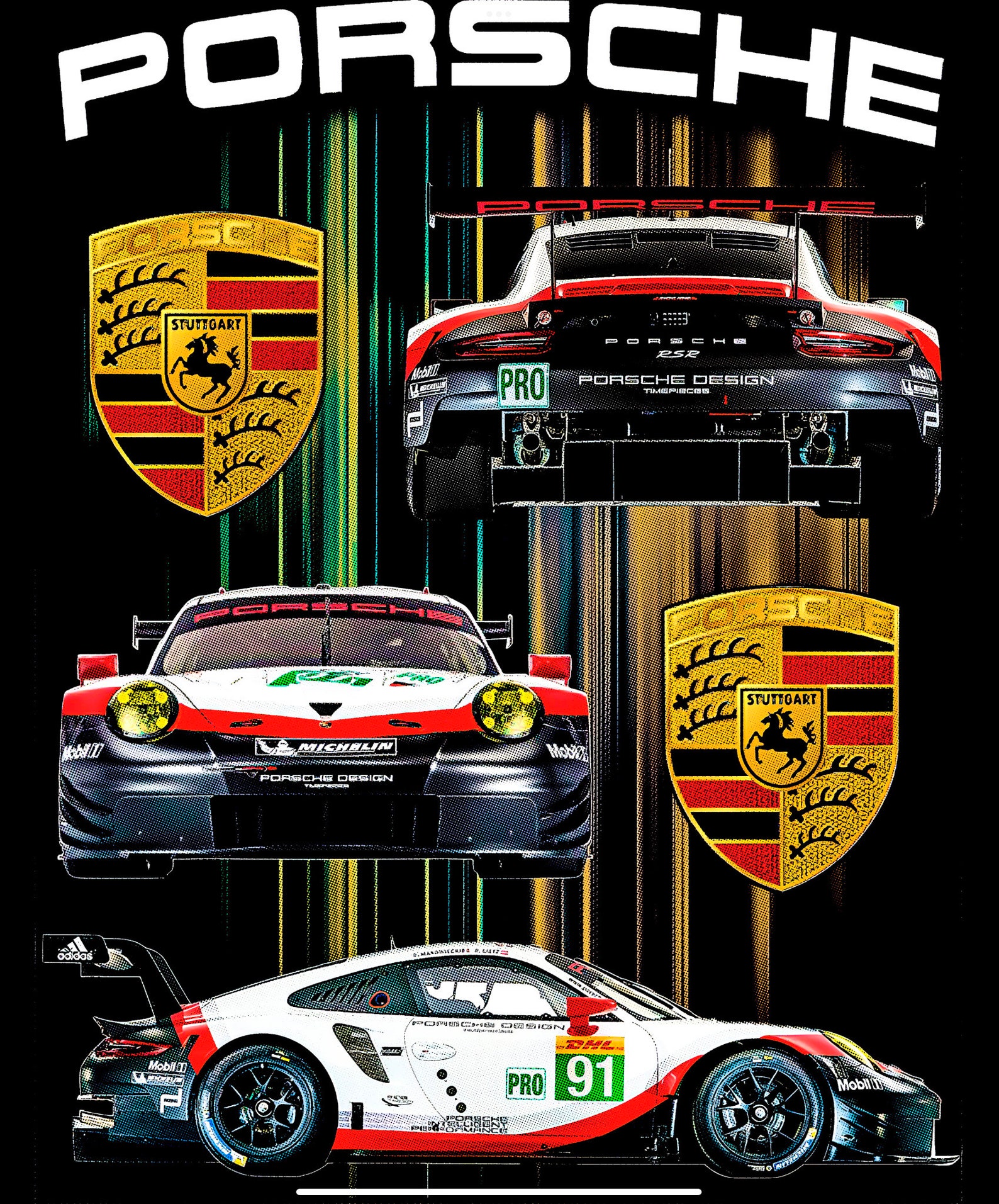 35+ Famous Cars - Race Cars Halftone - Bundle of 35+ DTF Png Halftone ...