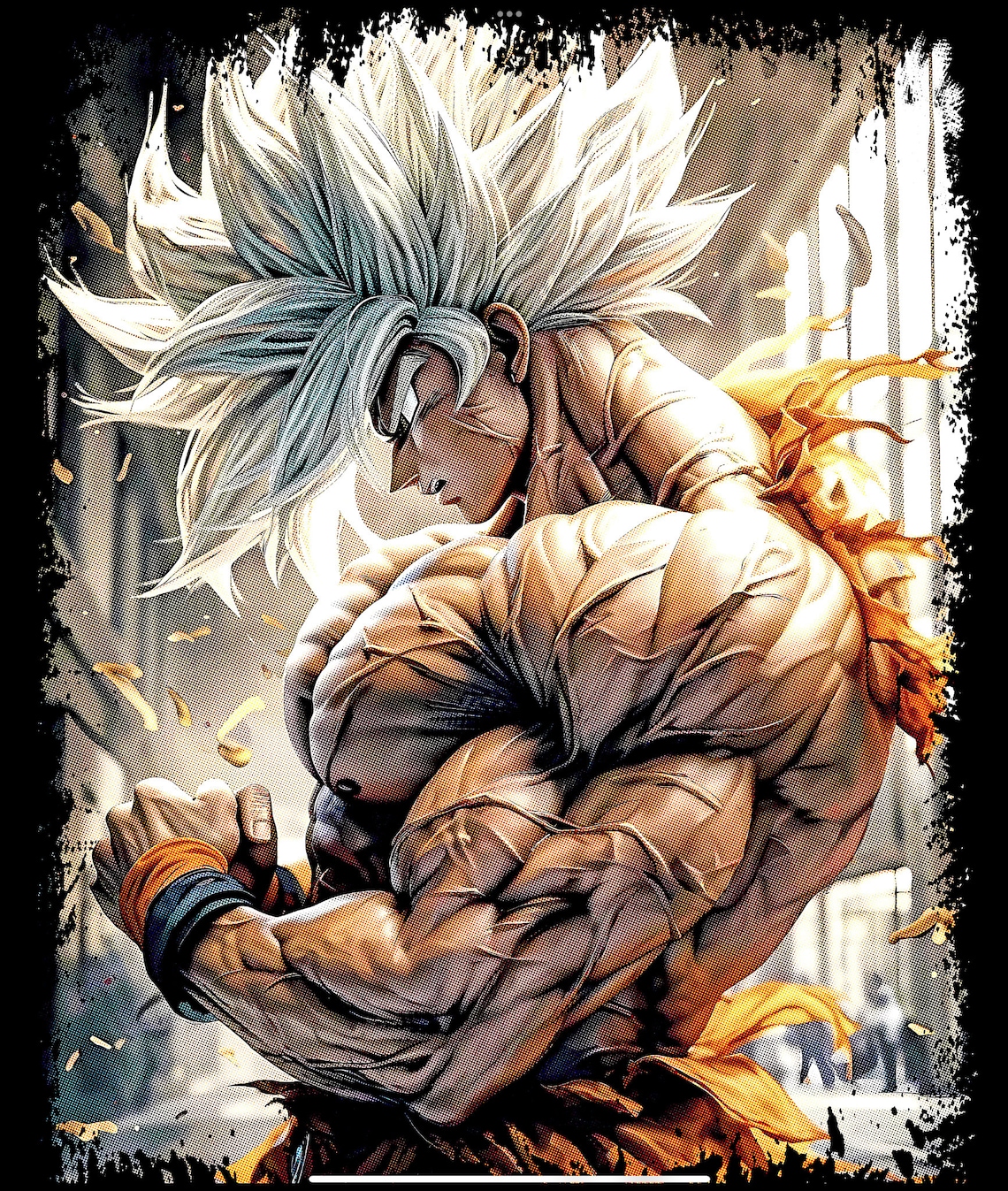 160 Anime and Manga Png Halftone, DTF/DTG Png Halftone, Bundle of 160 ...