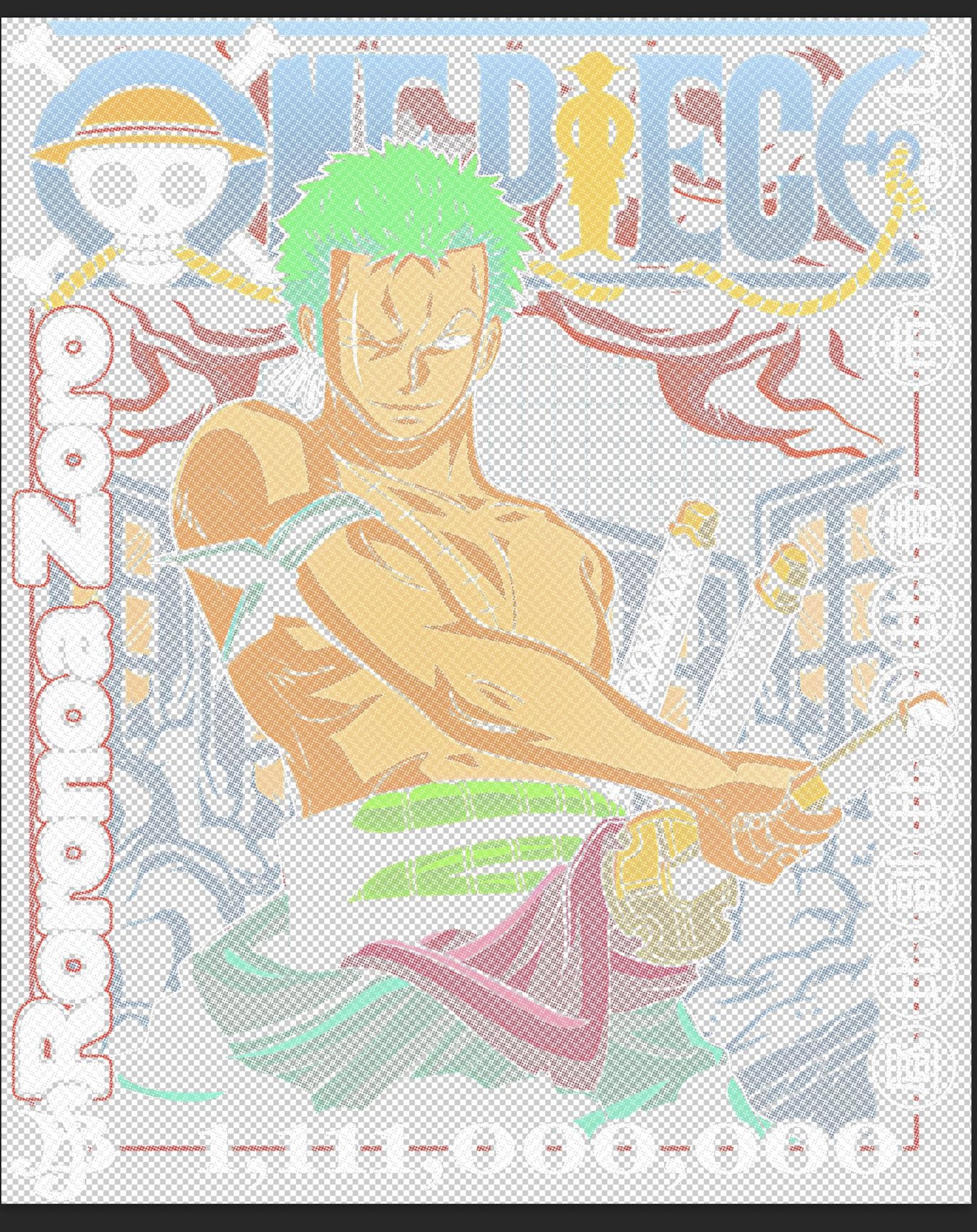 100+ Anime Manga Halftone Png Bundle DTF DTG Print on Demand Premium ...