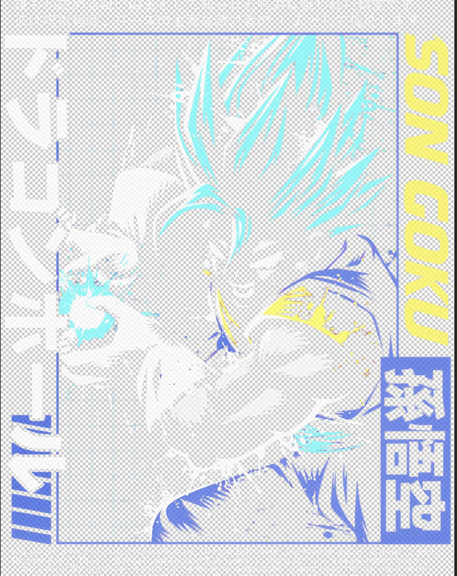 100+ Anime Manga Halftone Png Bundle DTF DTG Print on Demand Premium ...
