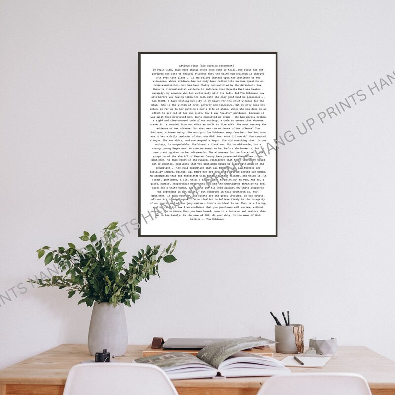 Atticus Finch - Etsy