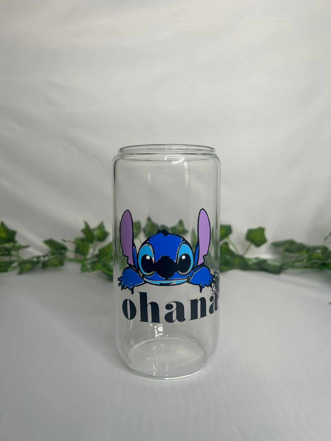 Ohana Stich 16oz Cup - Etsy