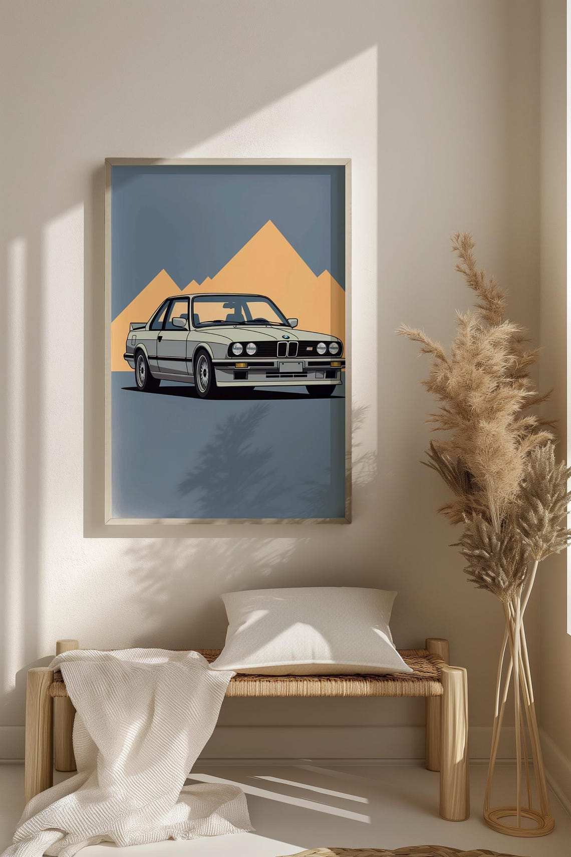 BMW E30 M3 Simple Poster Image - Etsy
