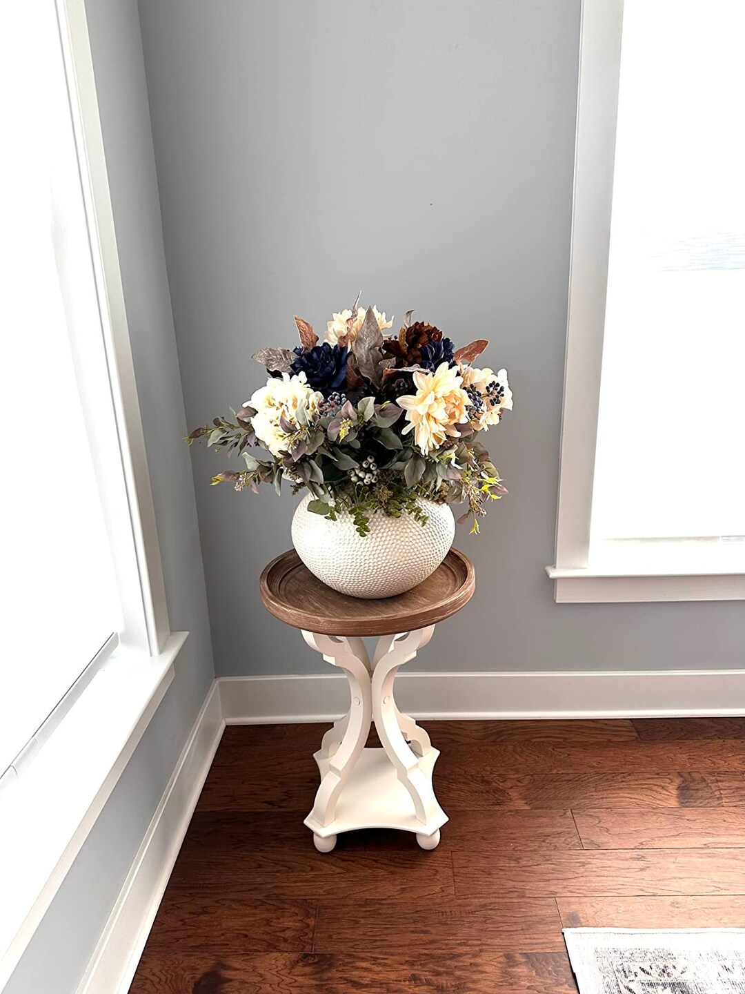 Rustic Farmhouse Cottagecore Accent End Table Natural Tray - Etsy