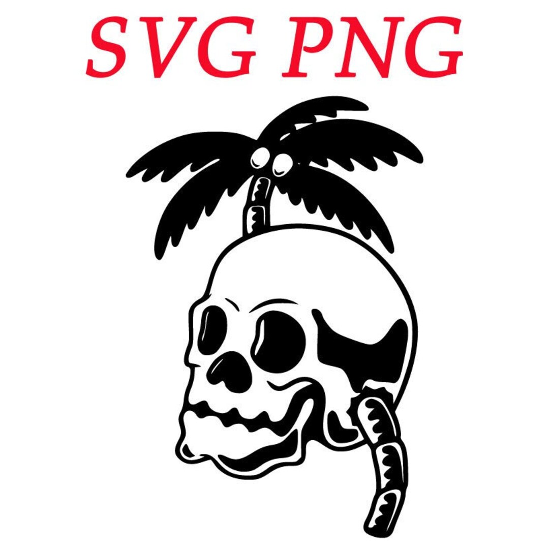 Skull / Skull Svg, Png, Plotter File / Cutting Pattern for Plotter ...