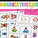 Picture Communication Card Set 55 Cards. Speech Therapy. Occupational ...