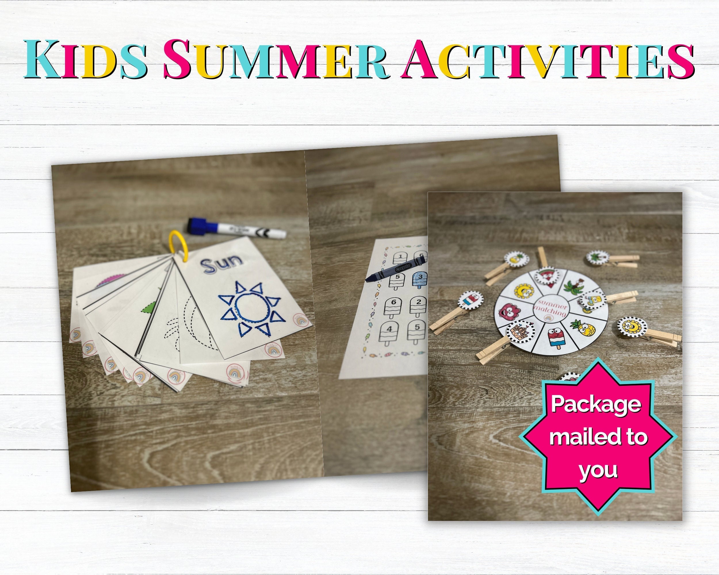 Summer Themed Fine Motor Skills Ready to Go Occupational Therapy Kit ...