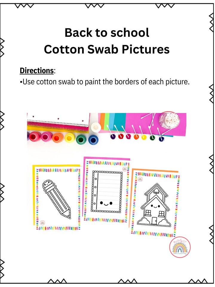 Back to School Fine Motor Activities Packet - 5 Different Activities ...