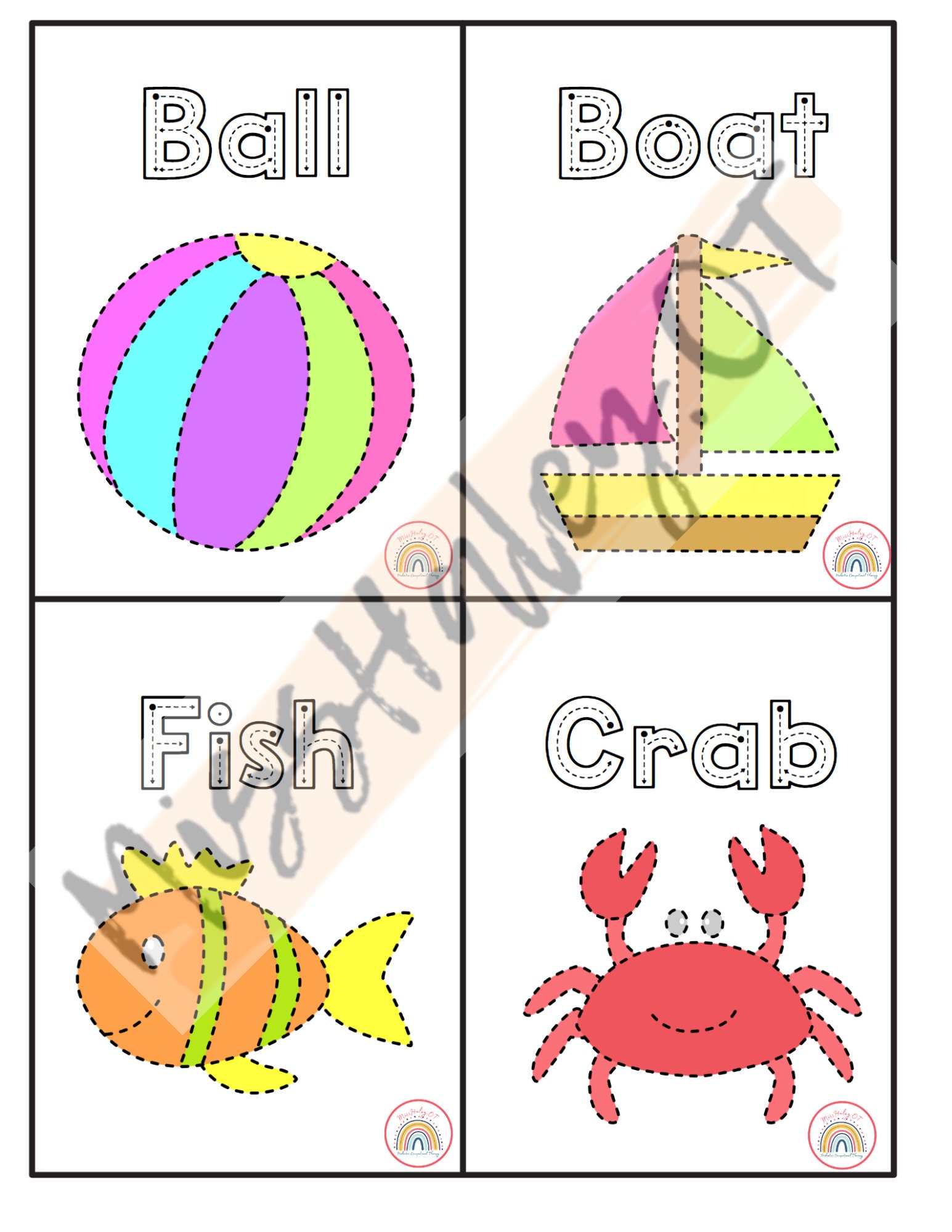 Summer Themed Fine Motor Activities. Over 18 Activities. Dough Mats ...