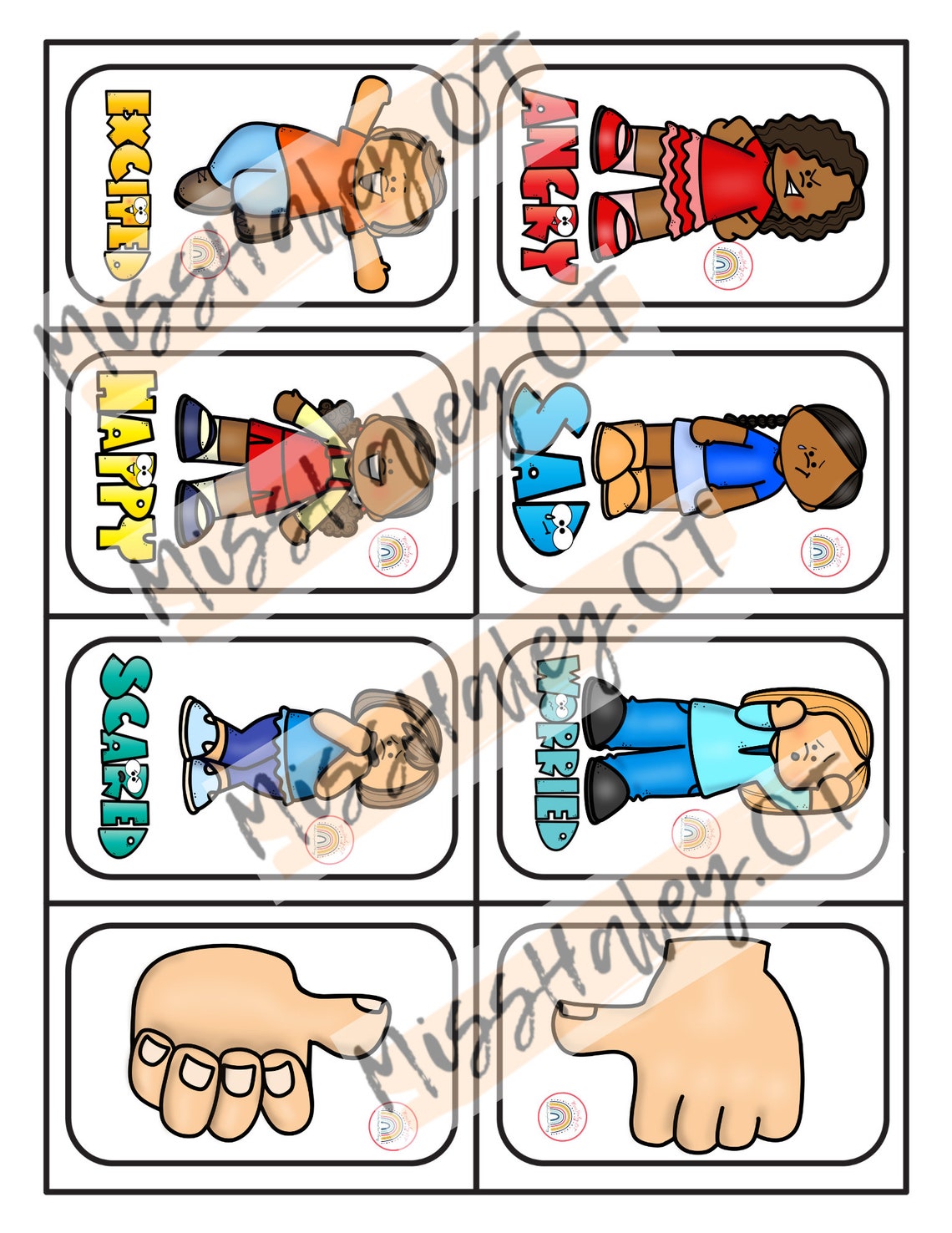 Picture Communication Card Set 55 Cards. Speech Therapy. Occupational ...