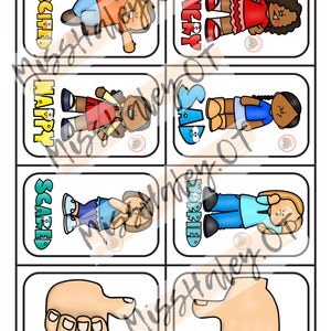 Picture Communication Card Set; 55+ Cards. Speech Therapy. Occupational ...