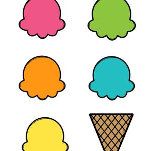 Ice Cream Cone Visual Motor Activity Task Cards; 28 Task Cards; Early ...