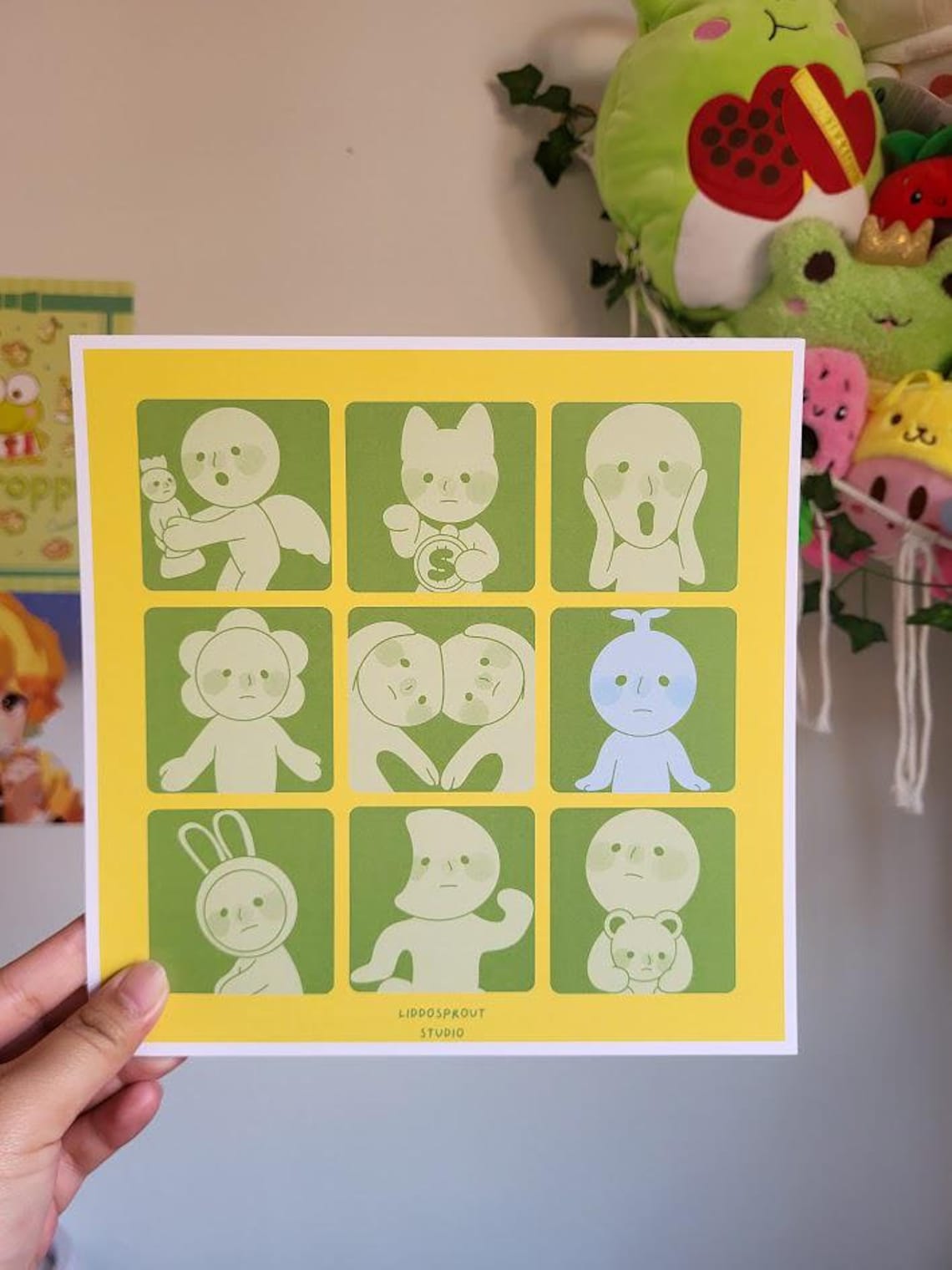 Smiski Special 8x8 Print - Etsy