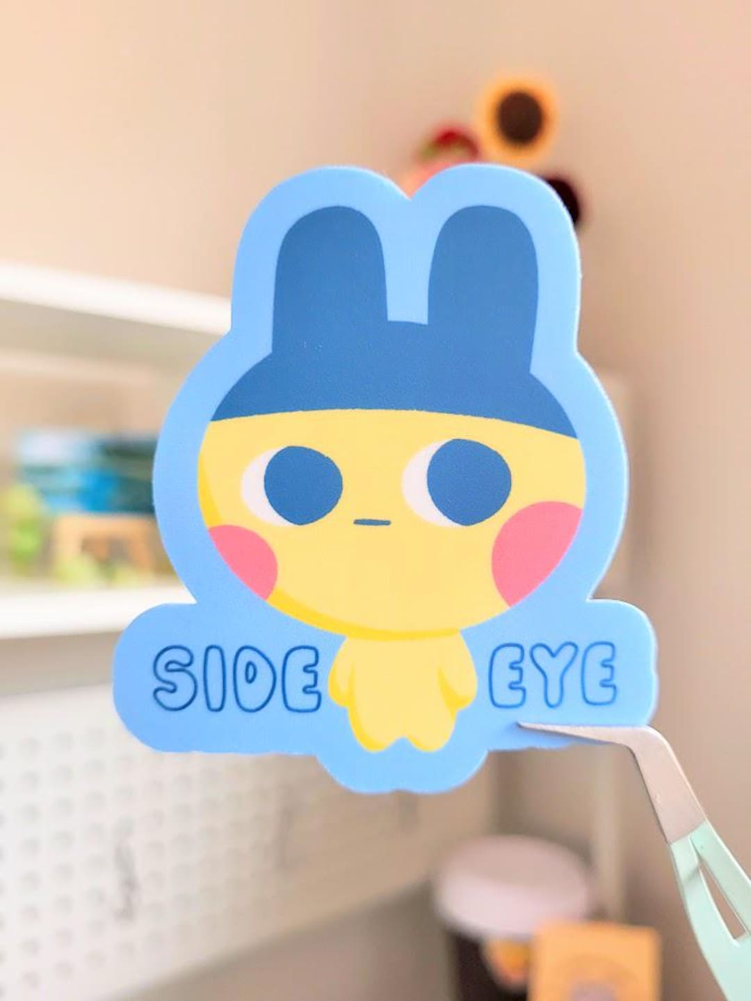 Side Eye Sticker - Etsy