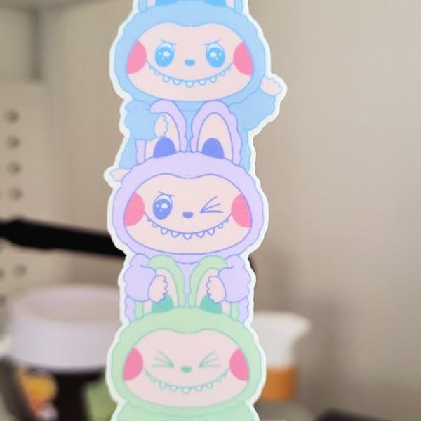 Labubu Stickers - Etsy