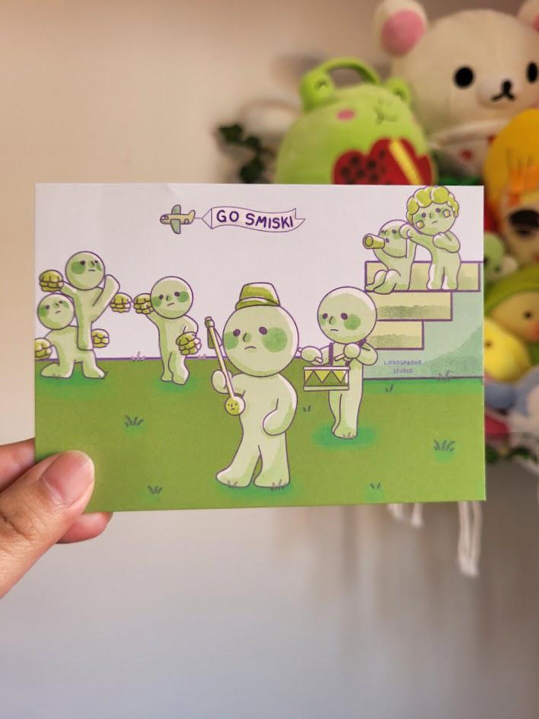 Smiski Cheer Print - Etsy