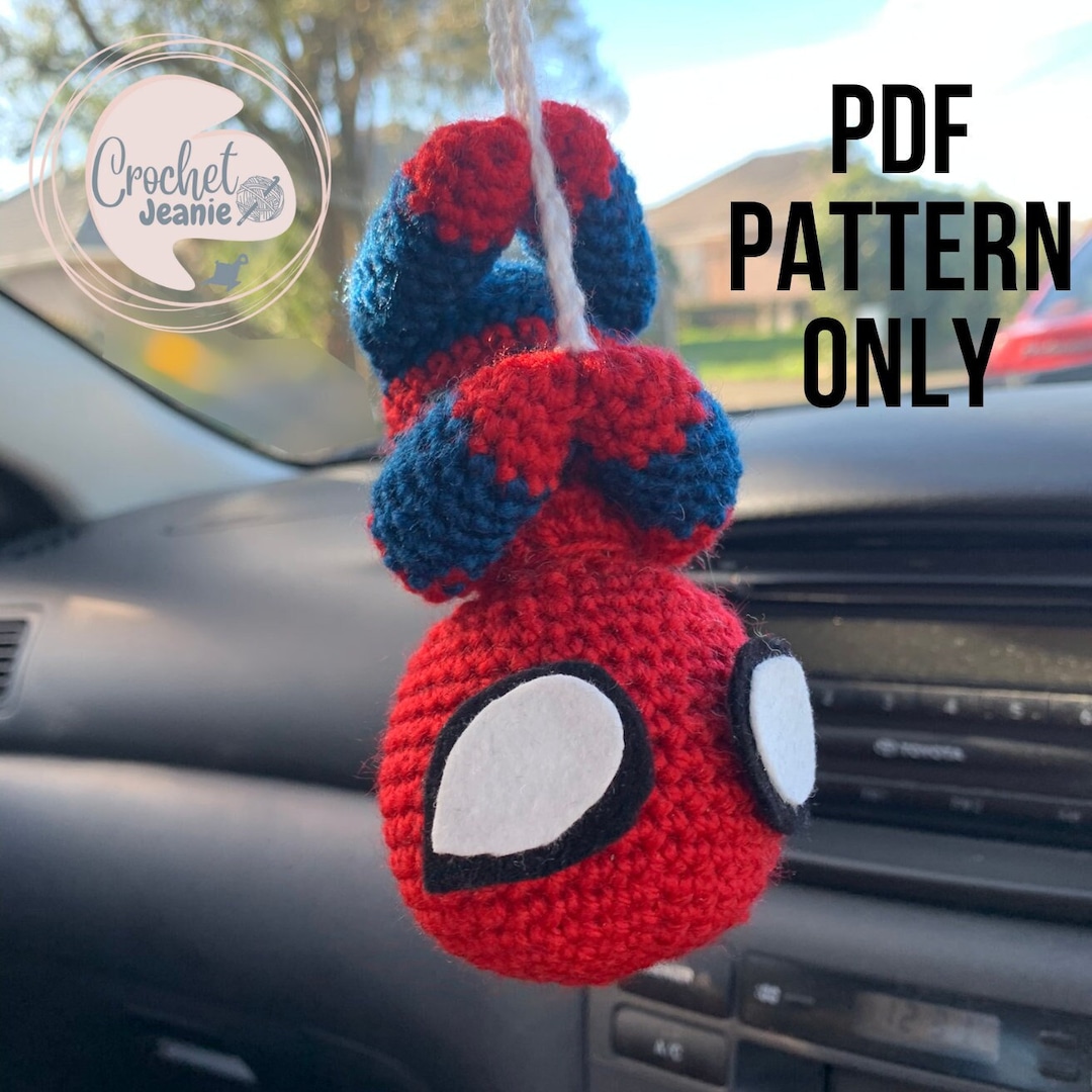 PATTERN Crochet Hanging Spiderman - Etsy