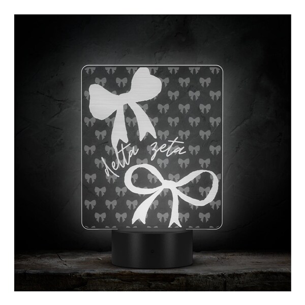 Delta Zeta Neon Sign - Etsy