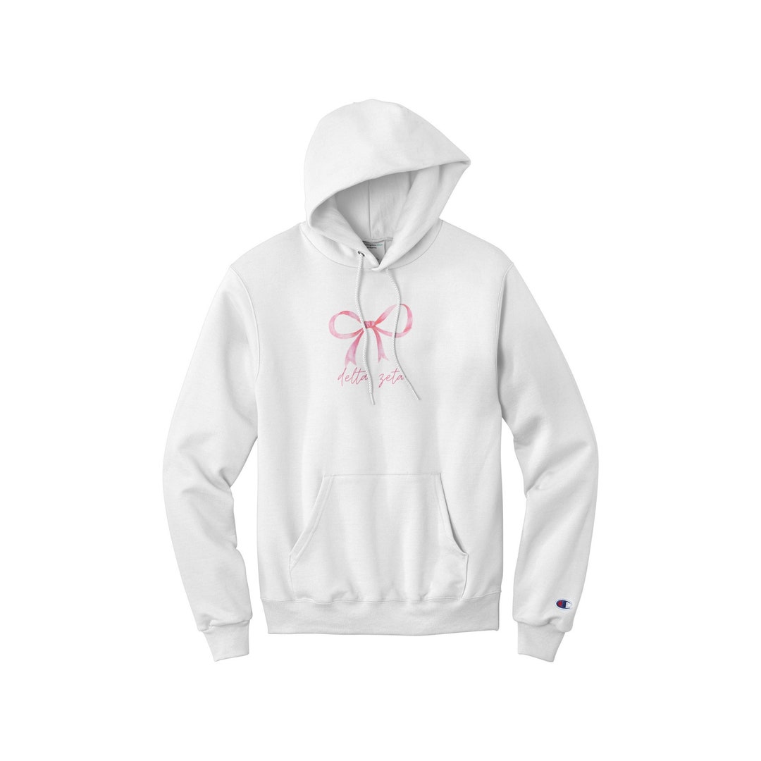 Delta Zeta Bows Hoodie Delta Zeta Gift Ideas, Big/little Delta Zeta ...