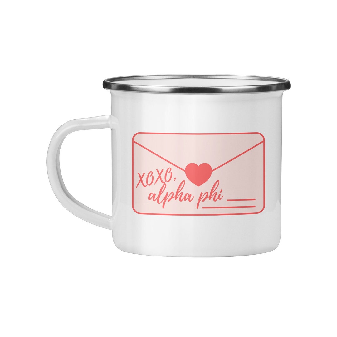 Alpha Phi Coffee Mug Alpha Phi Big/little Basket Gift Ideas, Valentine ...