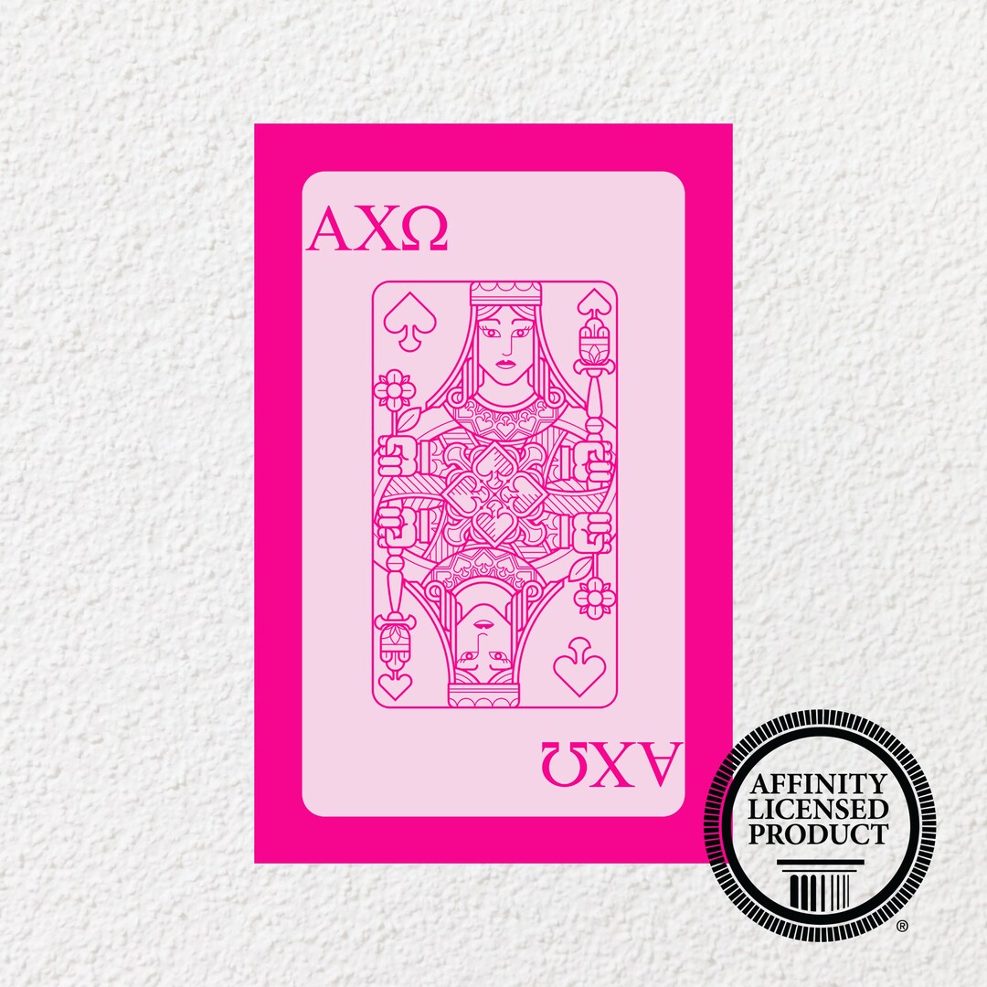 Alpha Chi Omega Poster Alpha Chi Omega Wall Art, Alpha Chi Omega Decor ...