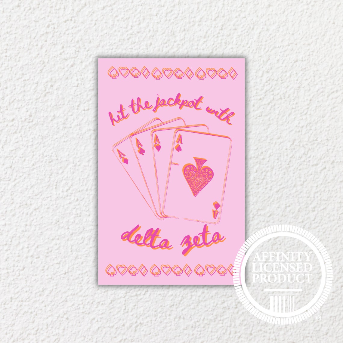Delta Zeta Print Set Delta Zeta Digital Download, Custom Delta Zeta ...