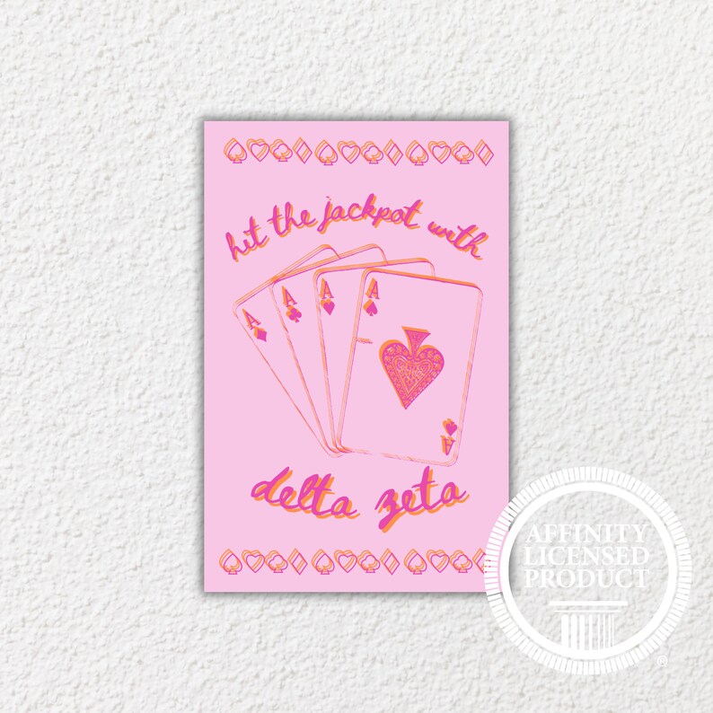 Delta Zeta Print Set Delta Zeta Digital Download, Custom Delta Zeta ...