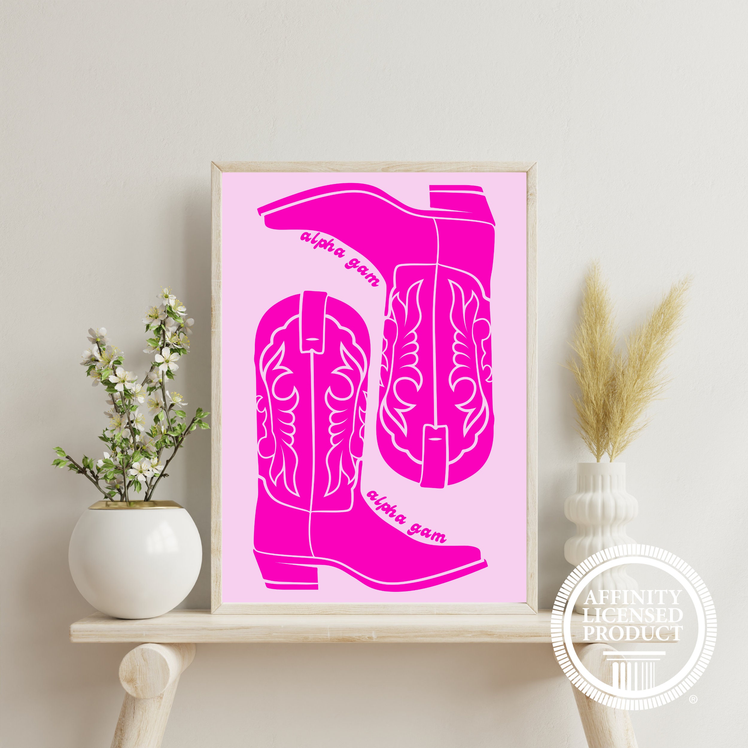 Alpha Gamma Delta Poster Alpha Gamma Delta Wall Art, Alpha Gamma Delta ...