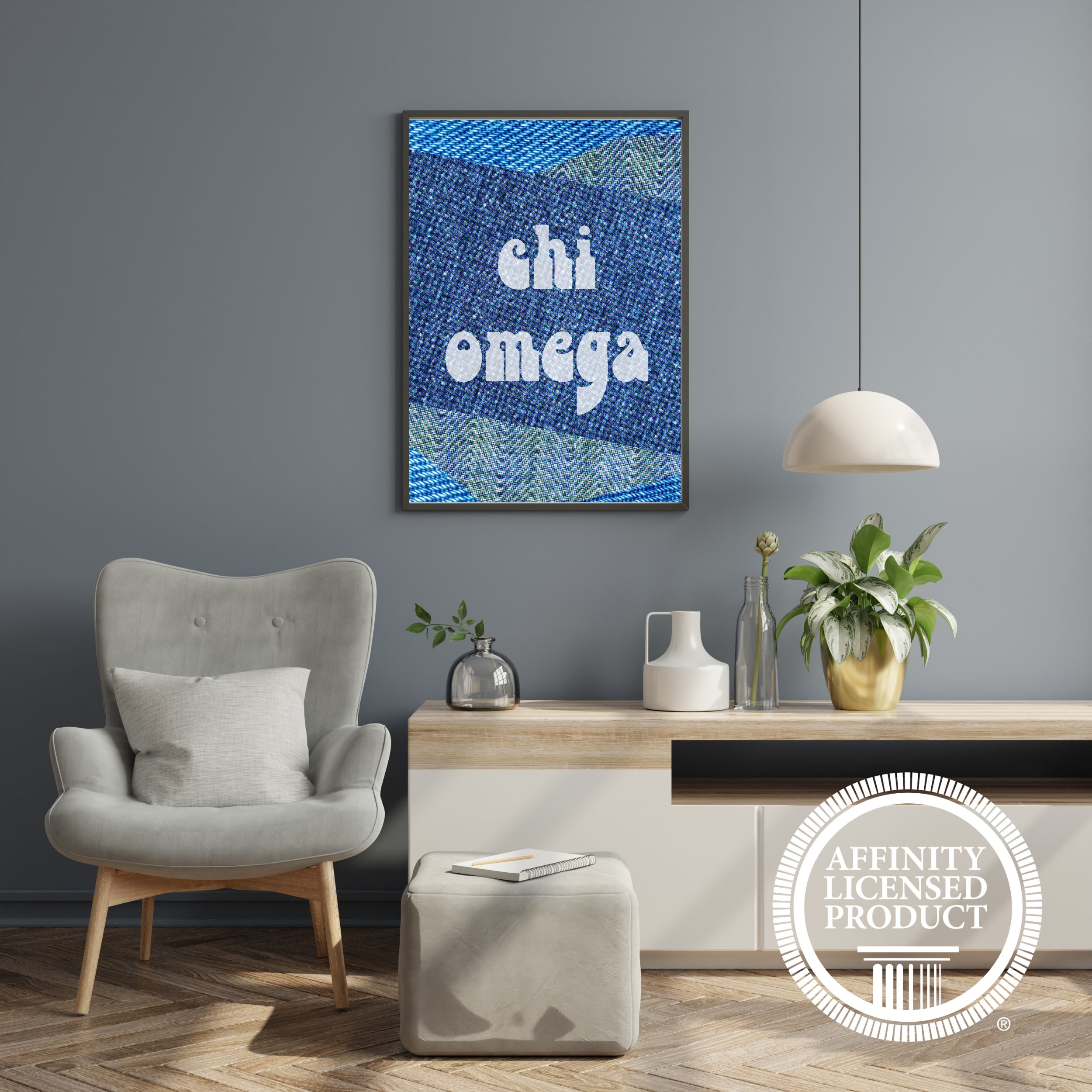 Chi Omega Poster Chi Omega Decor, Chi Omega Merch, Chi Omega Wall Art ...