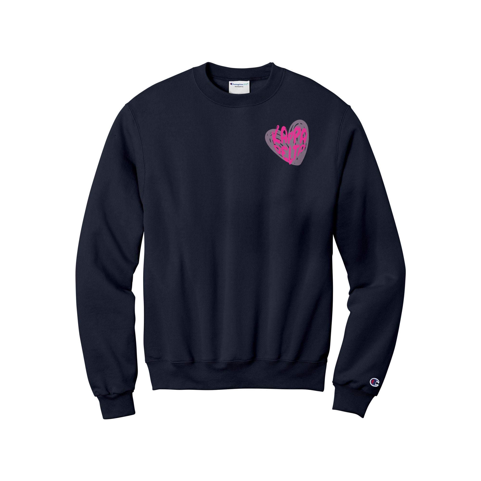 Kappa Delta Heart Crewneck Kappa Delta Apparel, Kappa Delta Gift Ideas ...