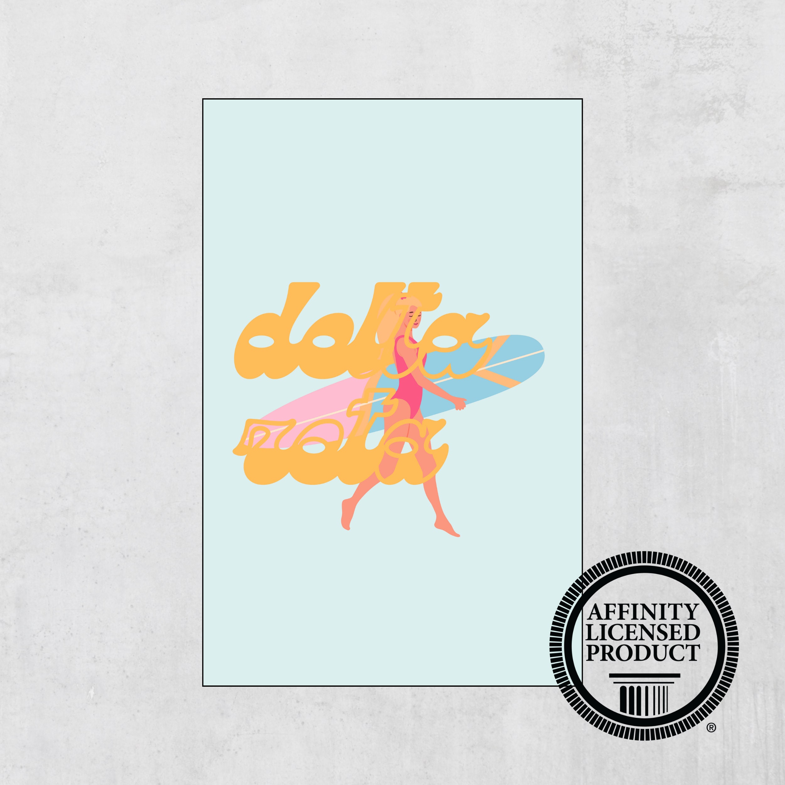 Delta Zeta Poster Set Set of 3, Delta Zeta Wall Art, Delta Zeta Decor ...