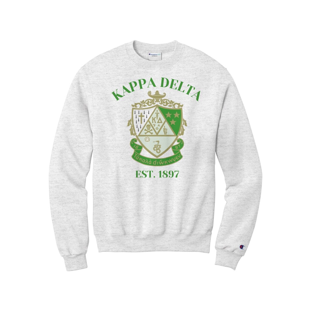 Kappa Delta Crest Sweatshirt - Kappa Delta Big/little Basket Gift Idea ...