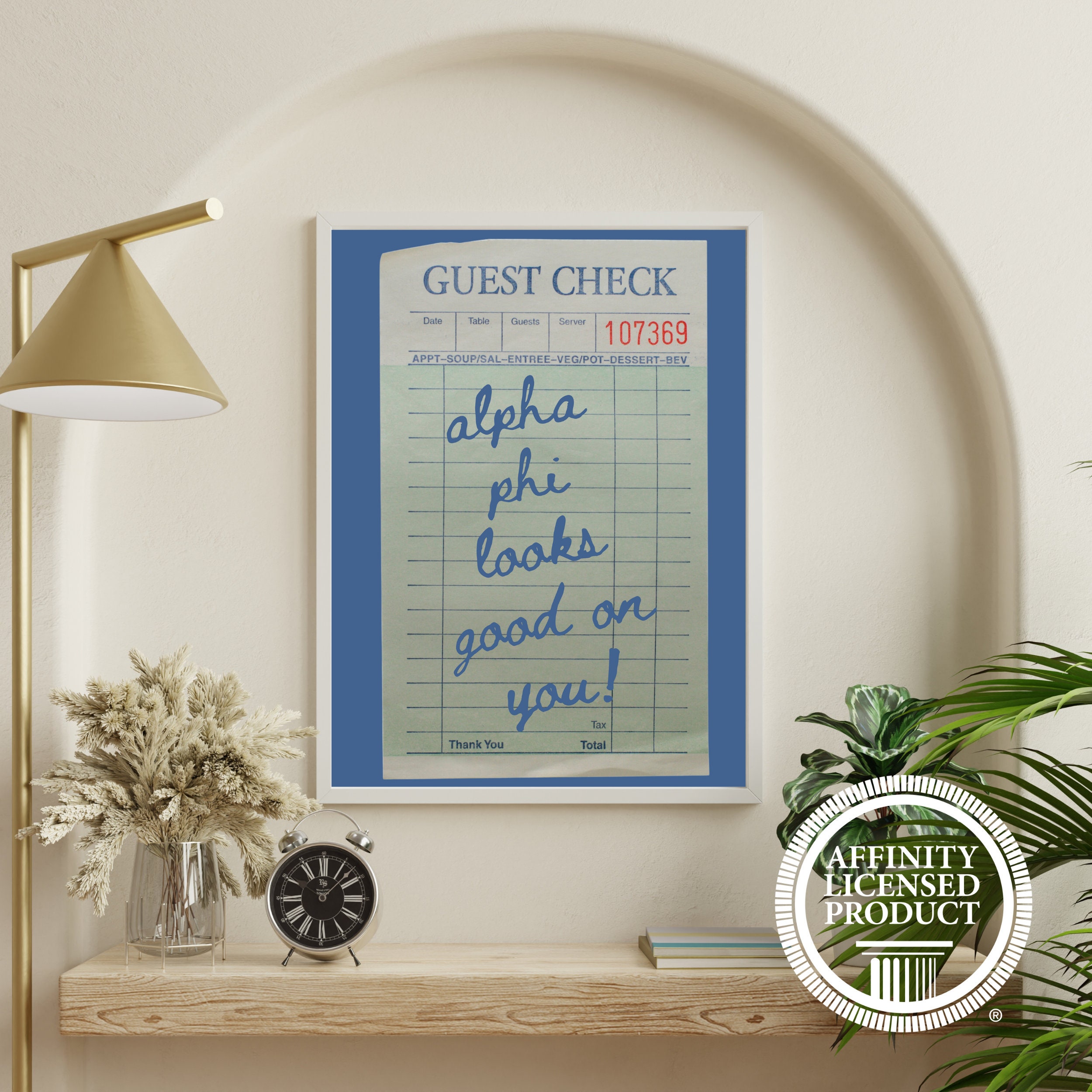 Alpha Phi Poster - Alpha Phi Wall Art, Alpha Phi Decor, Alpha Phi Merch ...