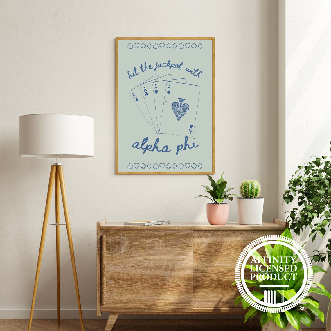 Alpha Phi Poster - Alpha Phi Wall Art, Alpha Phi Decor, Alpha Phi Merch ...
