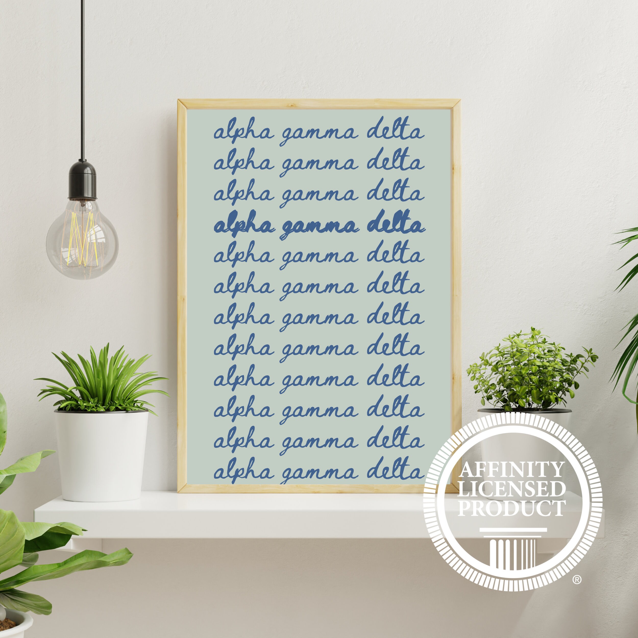 Alpha Gamma Delta Poster - Alpha Gamma Delta Wall Art, Alpha Gamma Delta Decor, Alpha Gamma ...
