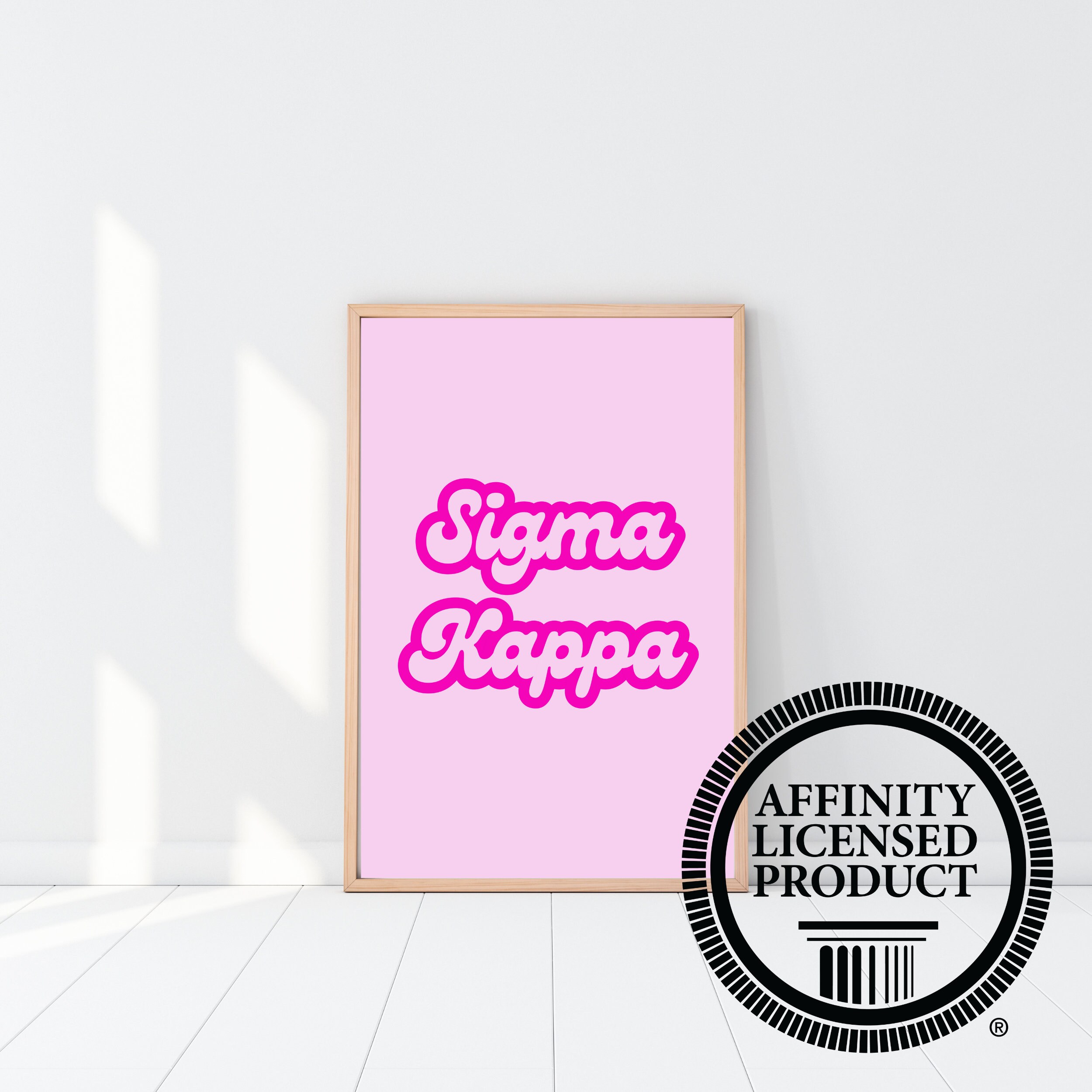 Custom Sigma Kappa Poster Set - Set of 3, Sigma Kappa Print Set, Sigma ...