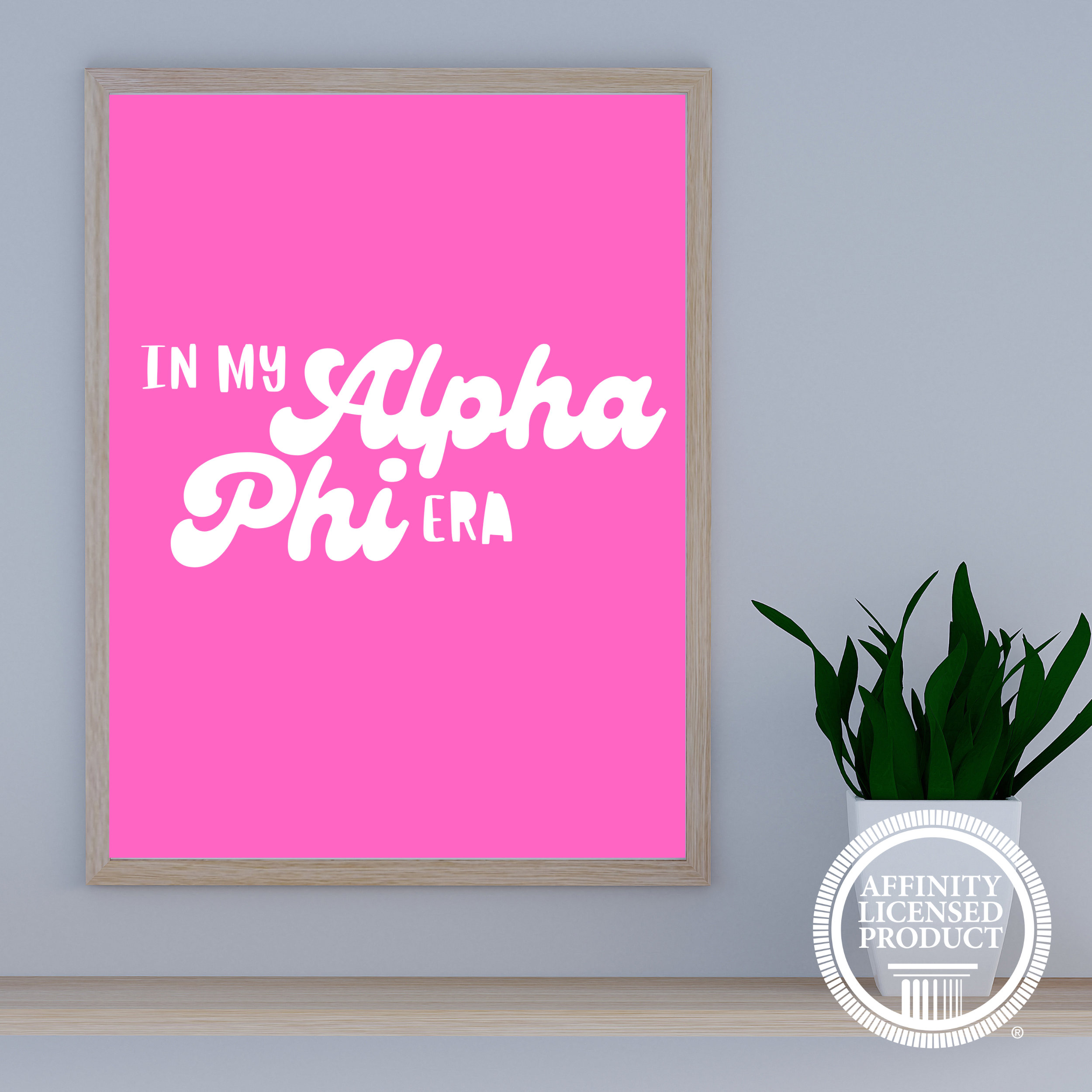 Alpha Phi Poster Alpha Phi Wall Art, Alpha Phi Decor, Alpha Phi Merch ...