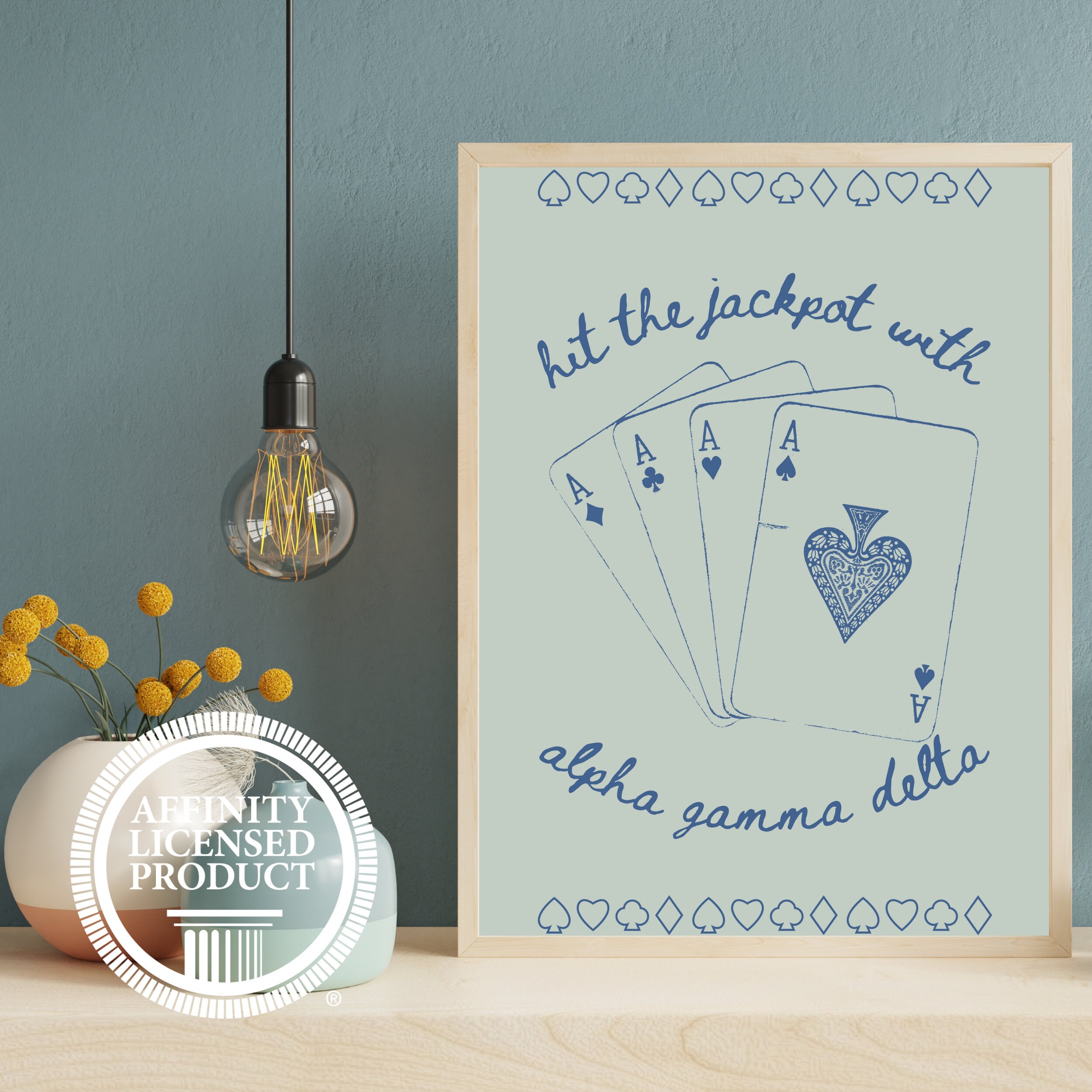 Alpha Gamma Delta Poster Alpha Gamma Delta Wall Art, Alpha Gamma Delta ...